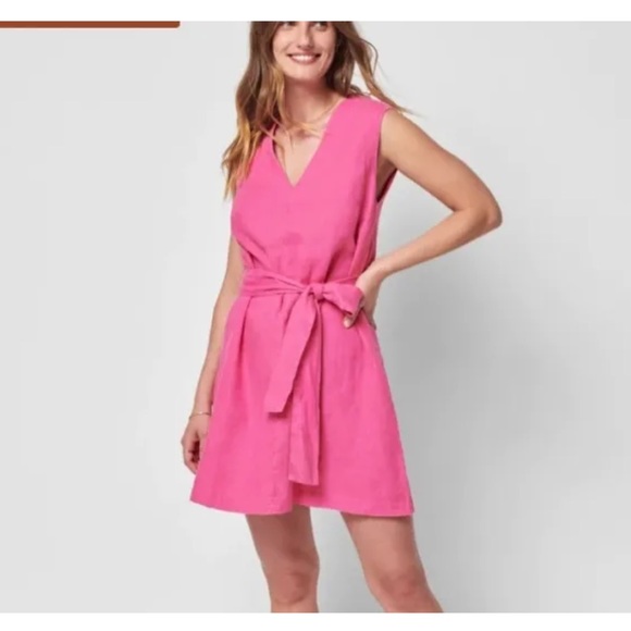 Faherty | Dresses | Nwt Faherty Mary Linen Dress | Poshmark